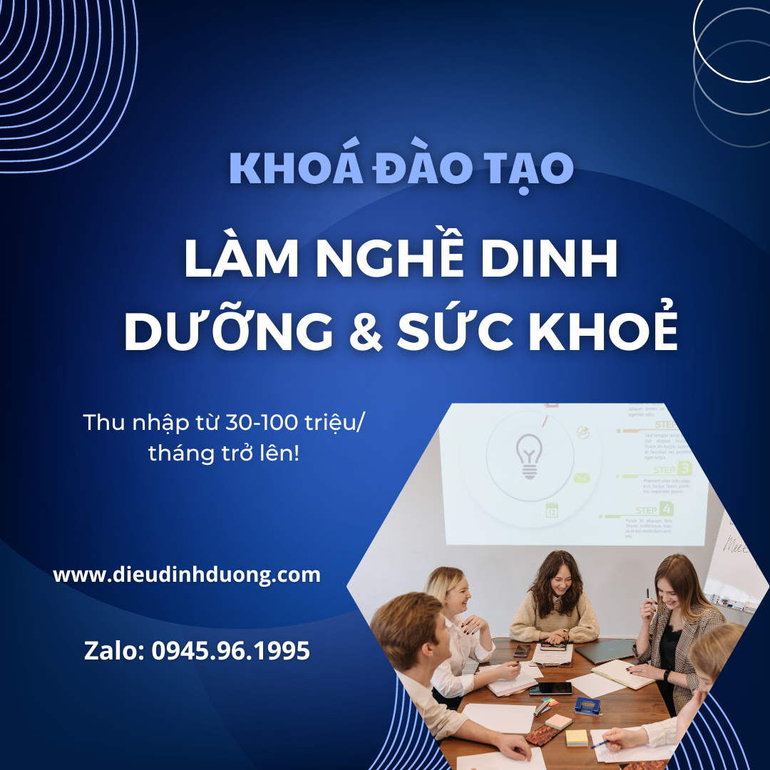 Khóa học đào tạo làm nghề dinh dưỡng & sức khoẻ - Diệu Dinh Dưỡng ...